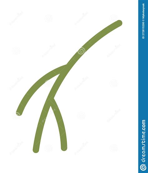 Flower Stem Illustration Stock Vector Illustration Of Floral 272815200