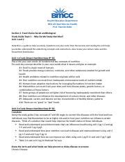 HED 235 Study Guide Sec 1 Topic 1 Why We Study Nutrition Chap 1 2 Docx