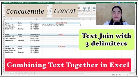 joining text together in excel extoriesep30 excel中英教程 extoriesexcel