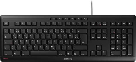 Cherry Stream Keyboard German Layout Qwertz Keyboard Wired Keyboard