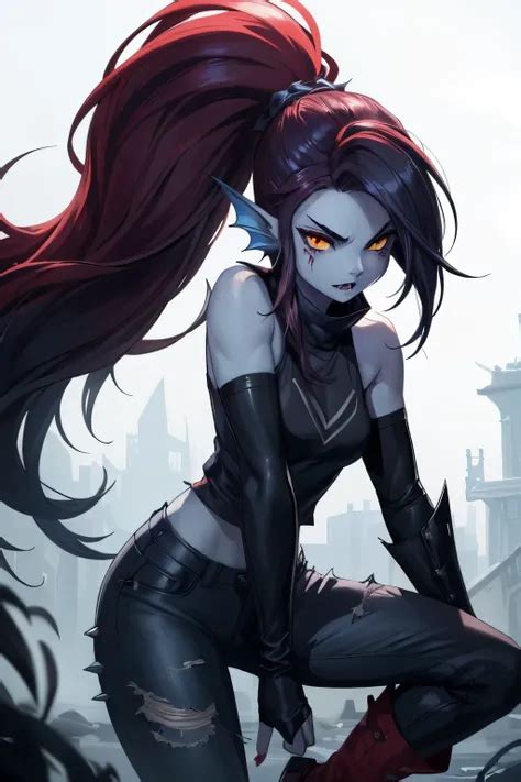 Undyne Undertale Seaart Ai Model Undyne Undertale Seaart Ai Model