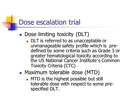 What Is A Dose Limiting Toxicity