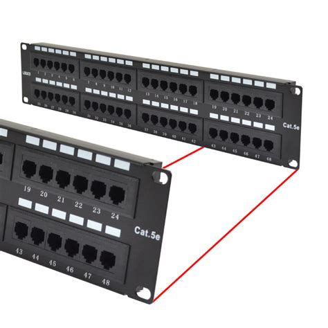 Patch Panel 48 Puertos CAT5E Voipdo Com