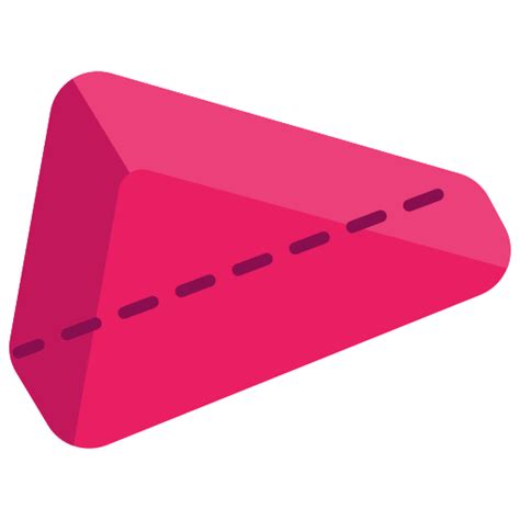 Scalene Triangle Generic Color Fill Icon