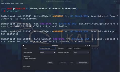 mitm man in the middle create virtual access point using wi hotspot