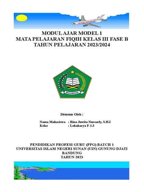 Tugas Lokakarya Lk 9b Modul Ajar Model 1 Dan 2 Rina Jn Compressed Pdf