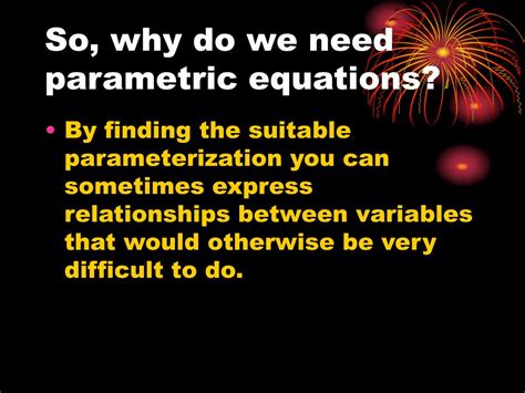 PPT Parametric Equations PowerPoint Presentation Free Download ID