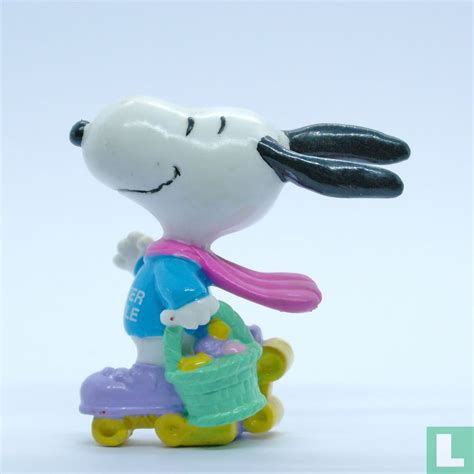Snoopy Basket With Easter Eggs Peanuts Lastdodo