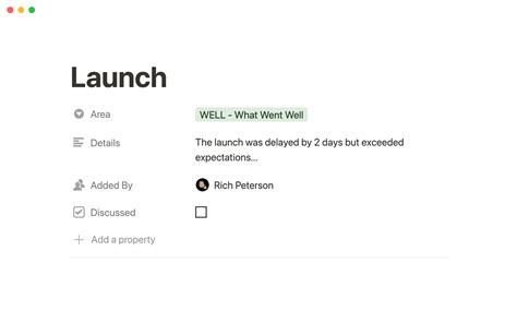 Sprint Retrospective Template Notion Marketplace
