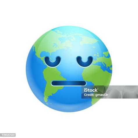 만화 지구 얼굴 슬픈 감정 아이콘 재미 있은 행성 식 절연 우울 0명에 대한 스톡 벡터 아트 및 기타 이미지 0명 개념 경호 Istock