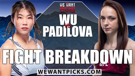 Ufc 278 Lucie Pudilova Vs Yanan Wu Prediction Bets And Dfs