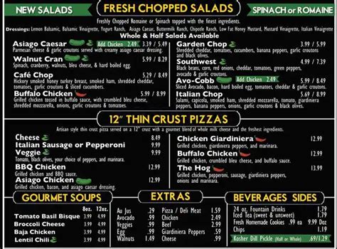 Menu At Picklemans Pizzeria Omaha Farnam St