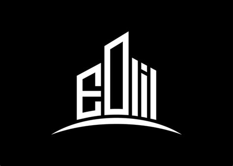 Premium Vector Letter Eoi Building Vector Monogram Logo Design