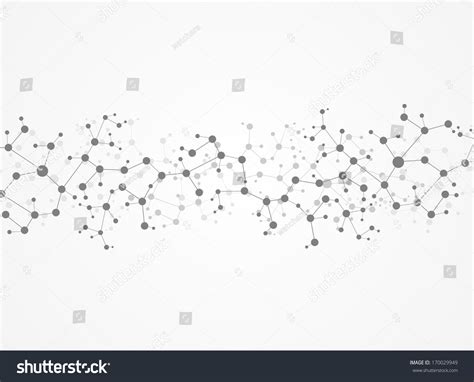 Molecule Structure Vector Illustration Background Stock Vector Royalty Free 170029949