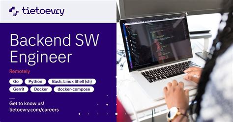 Dear It World Tietoevry Is Actively Seeking A Backend Software Engineer With Expertise In Go