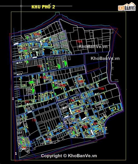 Bản đồ cad quy hoạch giao thông phường Hiệp Bình Chánh quận Thủ Đức TP Thủ Đức