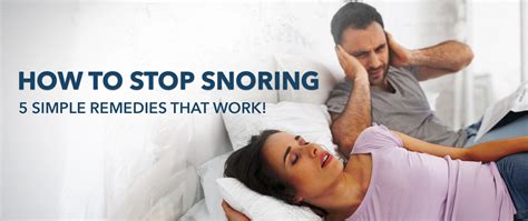 How To Stop Snoring 5 Simple Tips For Better Sleep