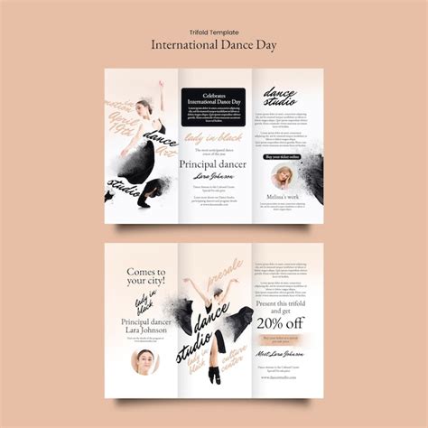 Free Psd International Dance Day Template Design