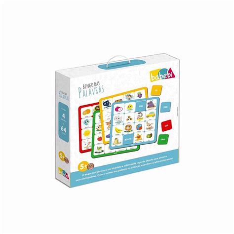 Atividade Infantil Bingo Das Palavras Simples Eu Amo