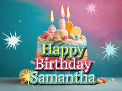 Happy Birthday Samantha  67