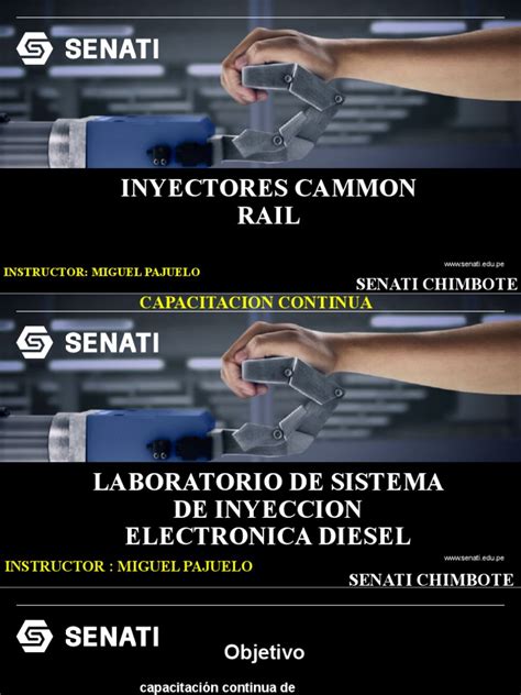Inyectores Cammon Rail Pdf Inyección De Combustible Corriente