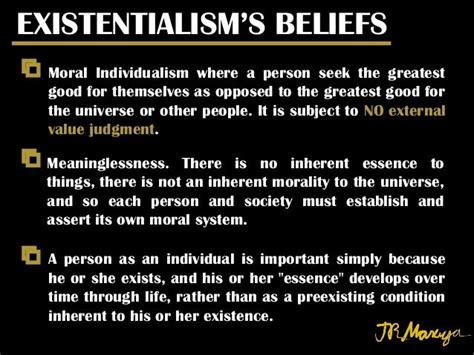 Existentialism Its History Proponents And Classroom Implications