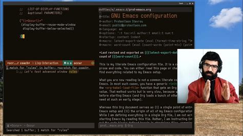 emacs control where buffers are displayed the display buffer alist