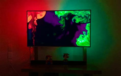 diy ambilight system using pi zero 2 w with hyperion ws2812b leds connected to apple tv by