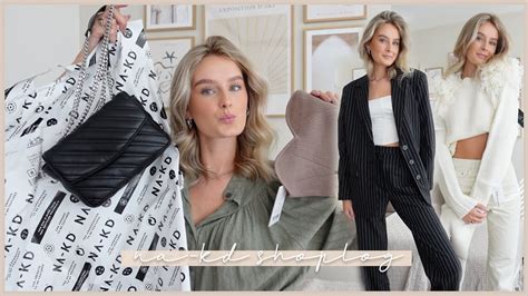 NA KD shoplog try on en 20 kortingscode Esmée Geel YouTube