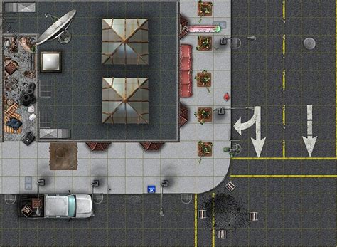 Shadowrun Floorplan Hideout Tabletop Rpg Maps Fantasy