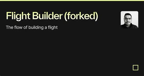 Flight Builder Forked Codesandbox