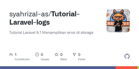 Github Syahrizal As Tutorial Laravel Logs Tutorial Laravel 9 1 Menampilkan Error Di Storage