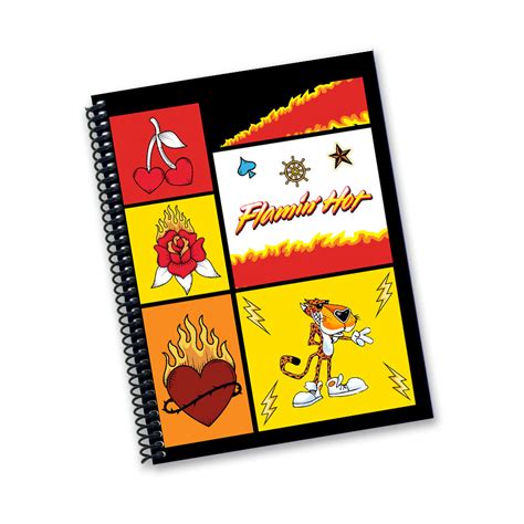 Burning Love Comic Notebook 9lines