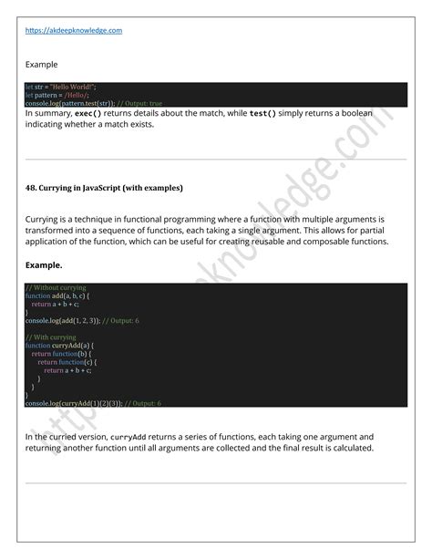 Javascript Interview Questions With Answers Pdf