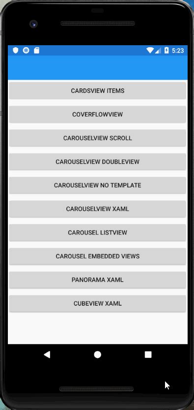 C ScrollView With Animation Xamarin Forms Stack Overflow