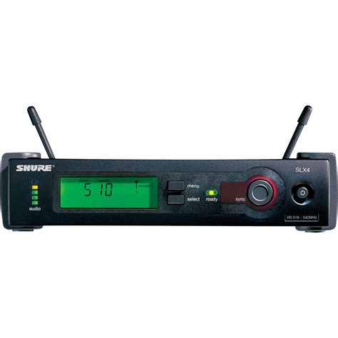 Shure Slx4 Diversity Uhf Wireless Microphone Receiver Slx4 H19
