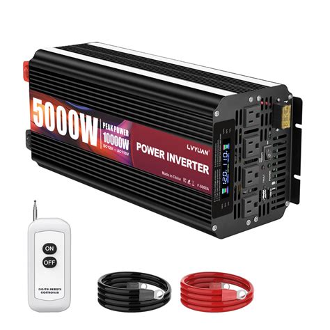 Lvyuan 5000 Watt Power Inverter 12v To 110v 120v