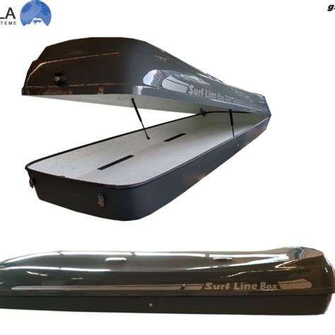 Big Malibu Roof Box With Surfboard Rack Premium Roof Box Made Of Grp