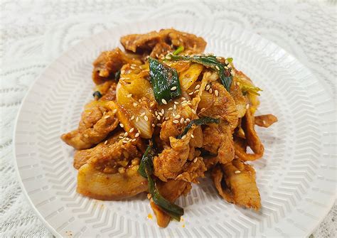 돼지고기 뒷다리살 주물럭 황금레시피 고추장 불고기 양념
