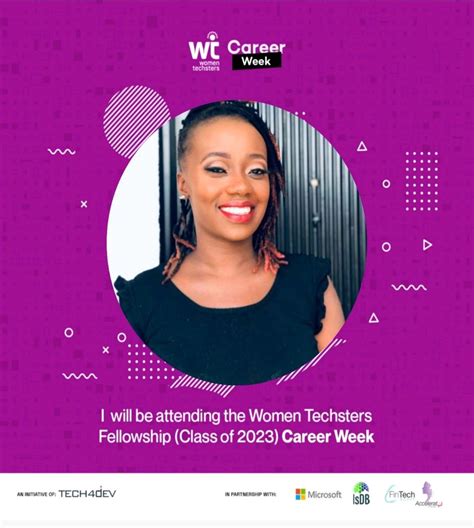 Careerweek Firesidechat Womentechstersfellowship Wtfc23 Wtfgraduation23 Anna Ayuba