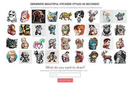 Ai Sticker Generator How To Make Stunning Stickers With Ai Free And Fast