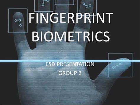 Fingerprint Presentation Ppt