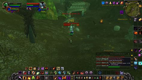 Gordunni Warlocks In Feralas Keep Casting Shrink Repeatedly At