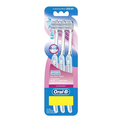 ออรัลบี แปรงสีฟัน อัลตร้าธิน โปรเด็นซ์ กัมแคร์ แพ็ค 3 Big C Online
