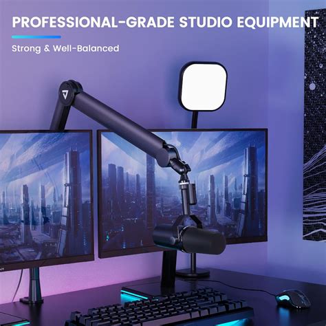 Thronmax S8 Twins Boom Arm Mic Stand Professional Grade Studio