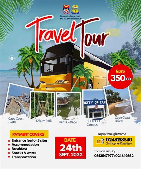 Excursion Flyer Travel Advertising Design