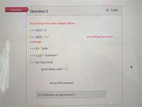 Solved Problem Lists A List Is A Data Collection That Chegg