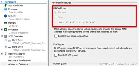 No Available Mac Address For Dynamic Network Adapter In Windowsserver