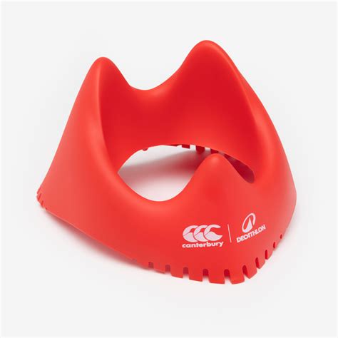 Rugby High Tee Red Offload Decathlon