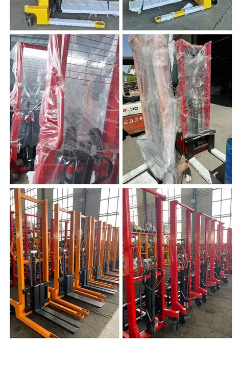 Hand Fork Lift 15t Manual Stacker 3000kg Explosion Proof Hand Pallet